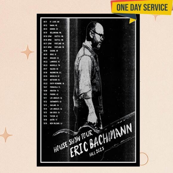 Art | Eric Bachmann Fall Tour 225 Posters | Poshmark